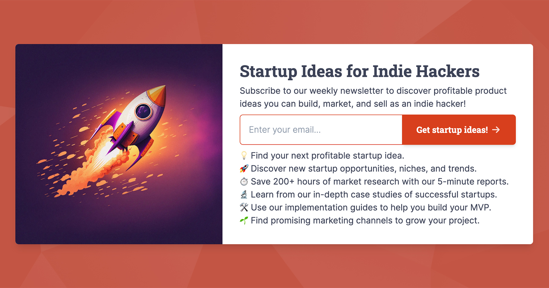 Startup Ideas for Indie Hackers